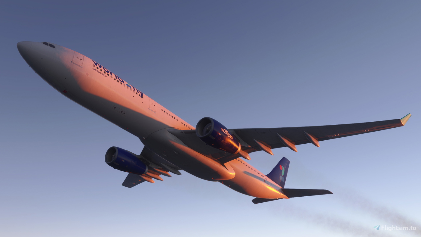 Airbus A330-300 World2Fly (EC-LXR) for Microsoft Flight Simulator | MSFS