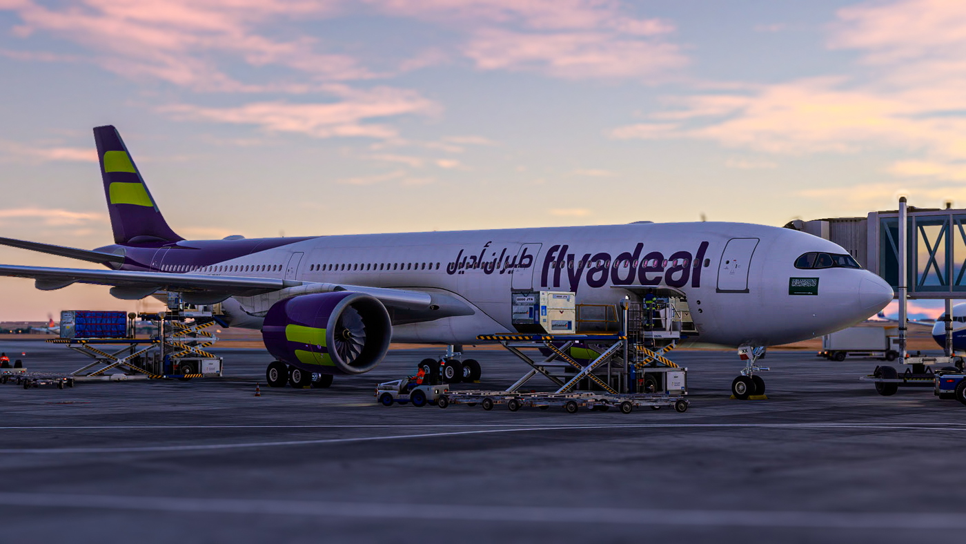 Airbus A330-900neo flyadeal dla Microsoft Flight Simulator | MSFS