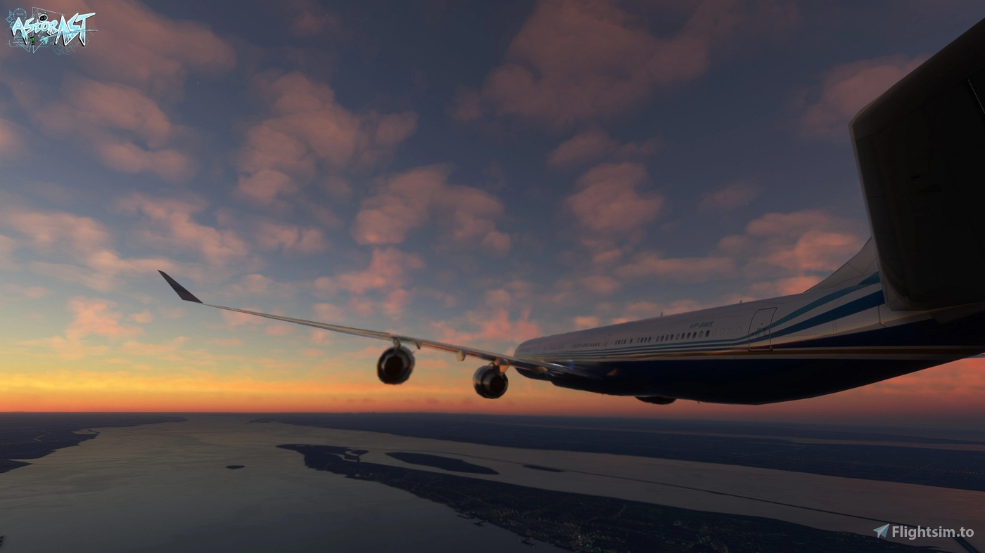 Airbus A340-500 for Microsoft Flight Simulator | MSFS