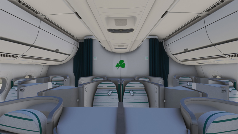 Airbus A350 Aer Lingus (Fictional) for Microsoft Flight Simulator | MSFS