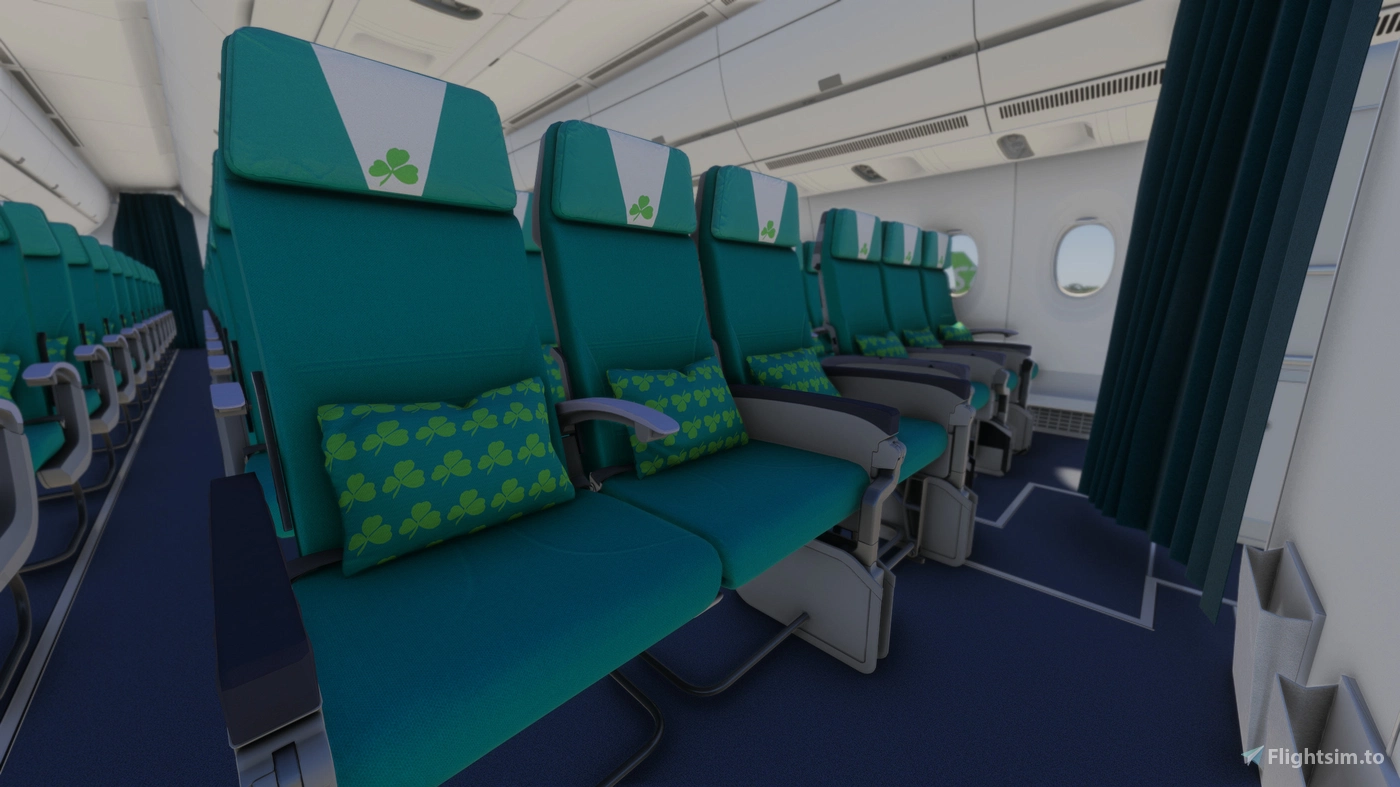 Airbus A350 Aer Lingus (Fictional) for Microsoft Flight Simulator | MSFS
