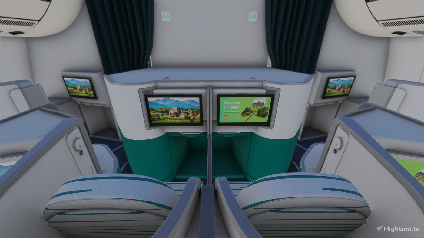 Airbus A350 Aer Lingus (Fictional) for Microsoft Flight Simulator | MSFS