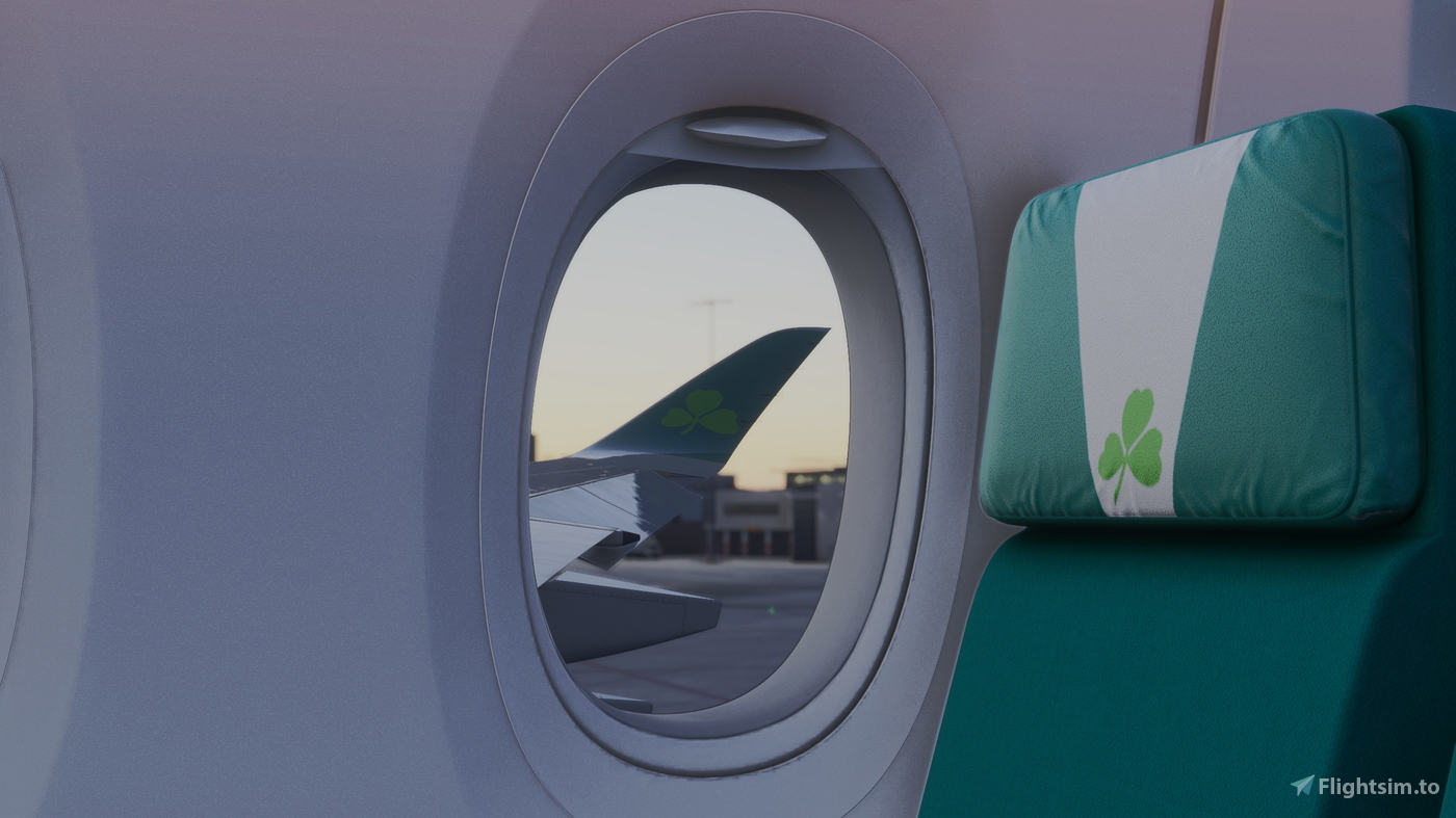 Airbus A350 Aer Lingus (Fictional) for Microsoft Flight Simulator | MSFS