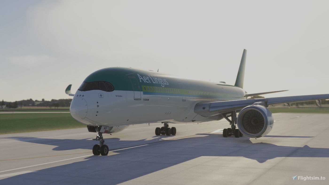 Airbus A350 Aer Lingus (Fictional) for Microsoft Flight Simulator | MSFS