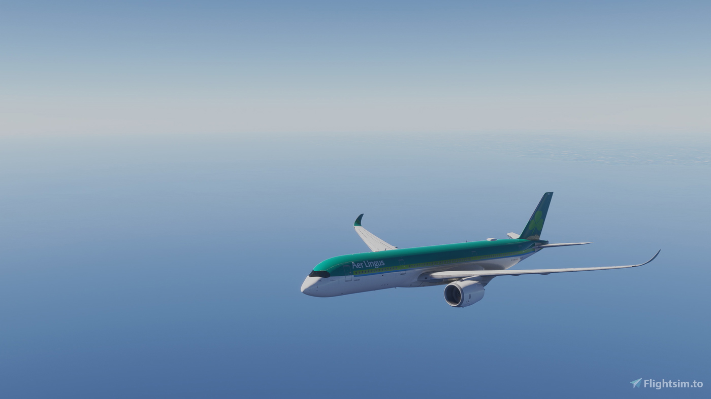 Airbus A350 Aer Lingus (Fictional) for Microsoft Flight Simulator | MSFS