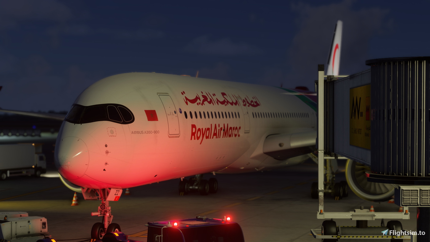 Airbus A350 Royal Air Maroc (Fictional) for Microsoft Flight Simulator ...