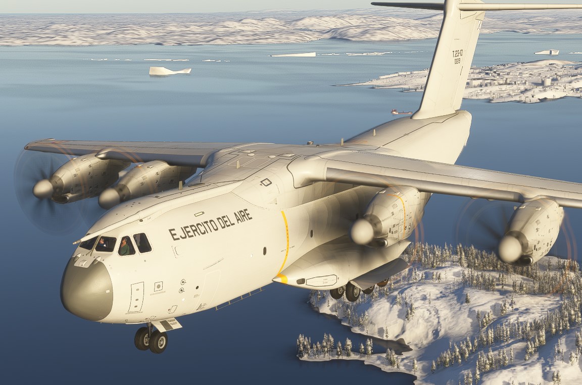 Airbus A400M Spanish Air Force 对于 Microsoft Flight Simulator | MSFS