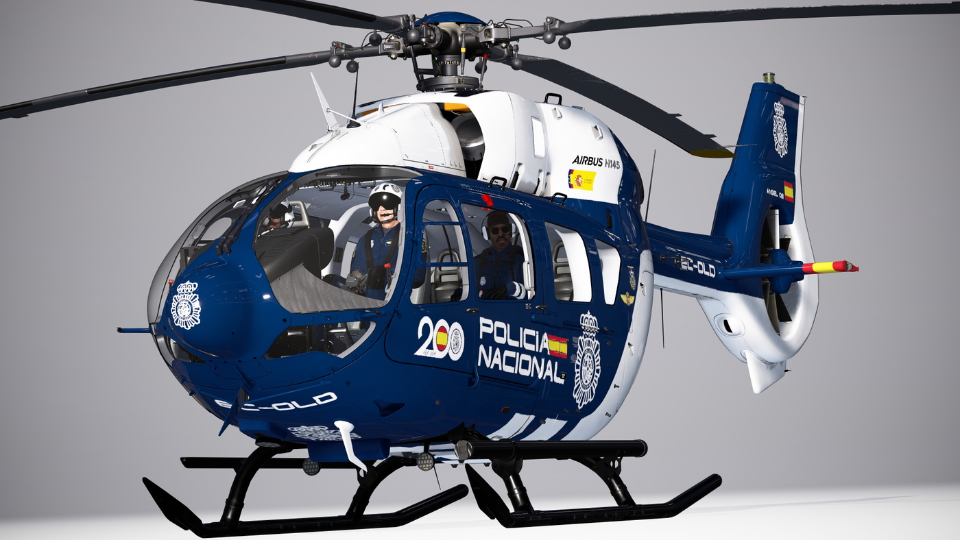 Airbus H145 | Spanish Policía Nacional | offshore | EC-OLD | 8K for ...