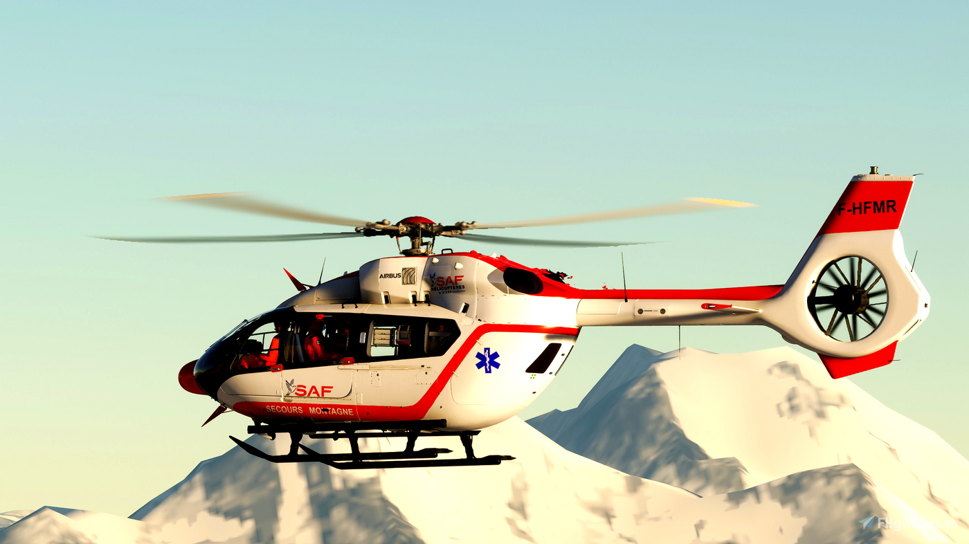 HPG Airbus H145 Saf Helicopteres Yeti 73 F-HFMR for Microsoft Flight ...