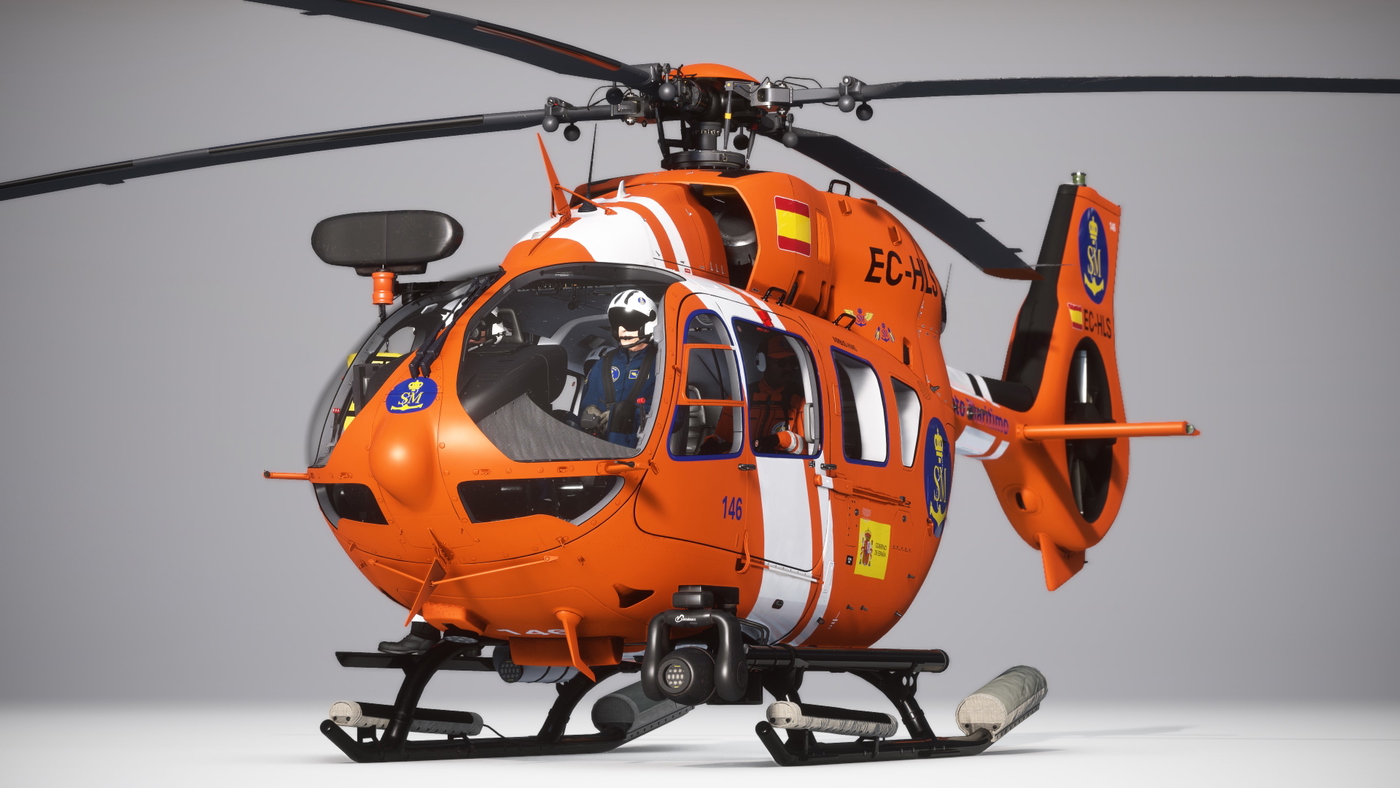 Airbus H145 | Spain | Salvamento Maritimo | offshore | Fictional | v1 ...
