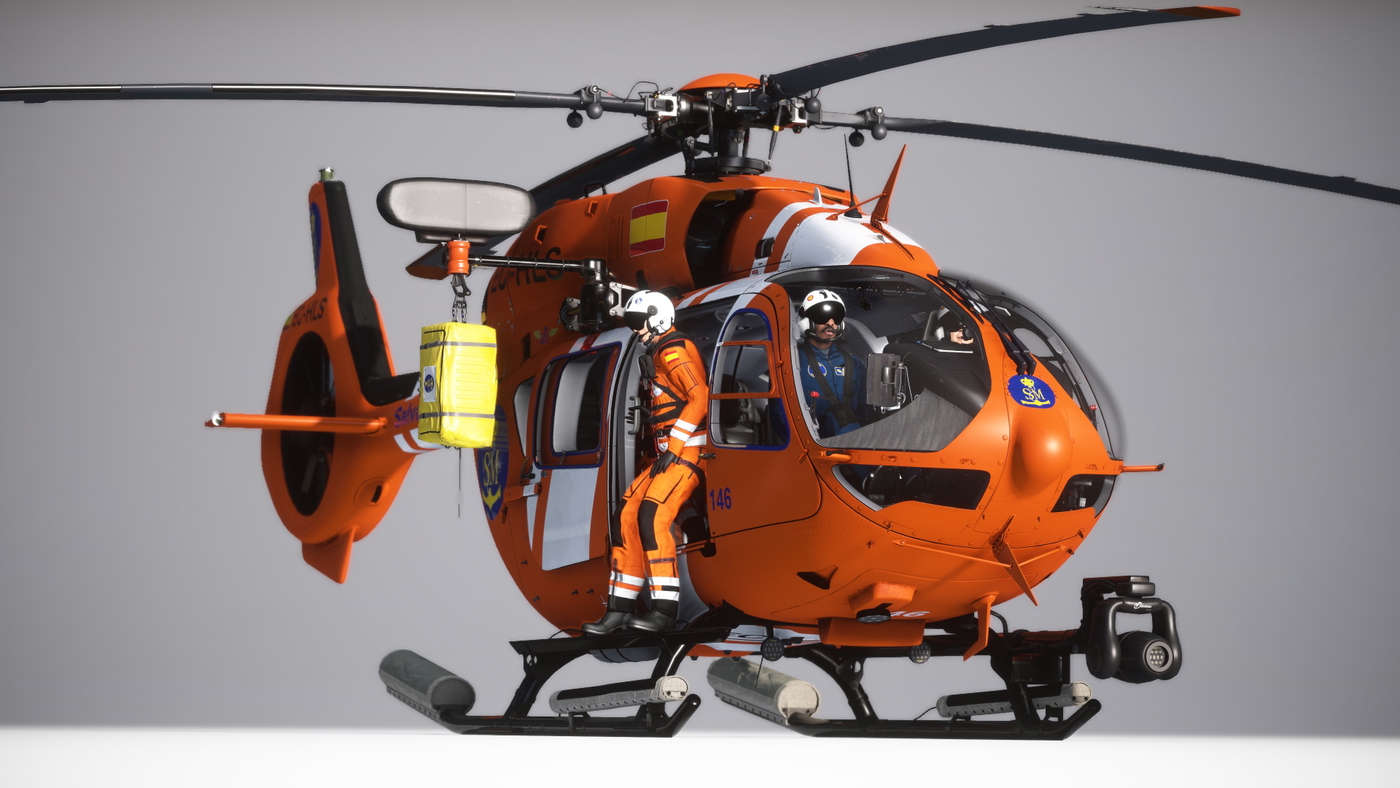 Airbus H145 | Spain | Salvamento Maritimo | offshore | Fictional | v1 ...