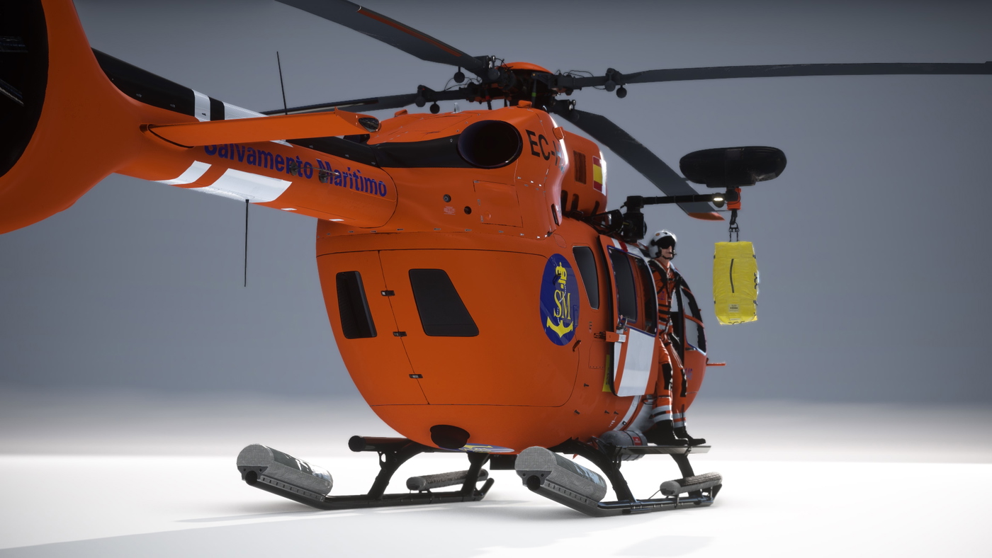 Airbus H145 | Spain | Salvamento Maritimo | offshore | Fictional | v1 ...