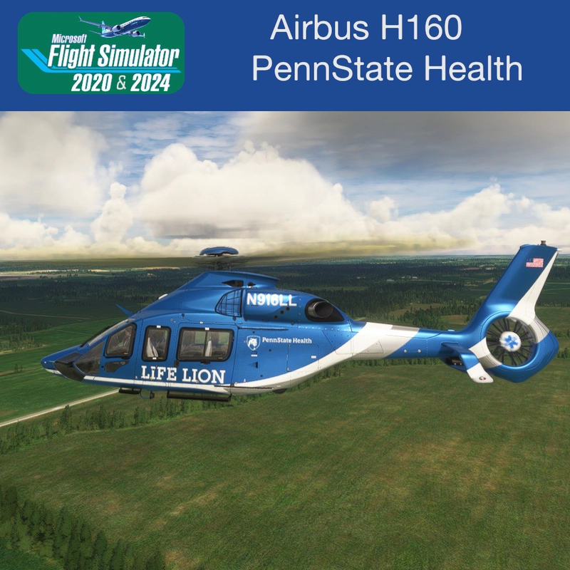HPG Airbus H160 Liveries for Microsoft Flight Simulator | MSFS