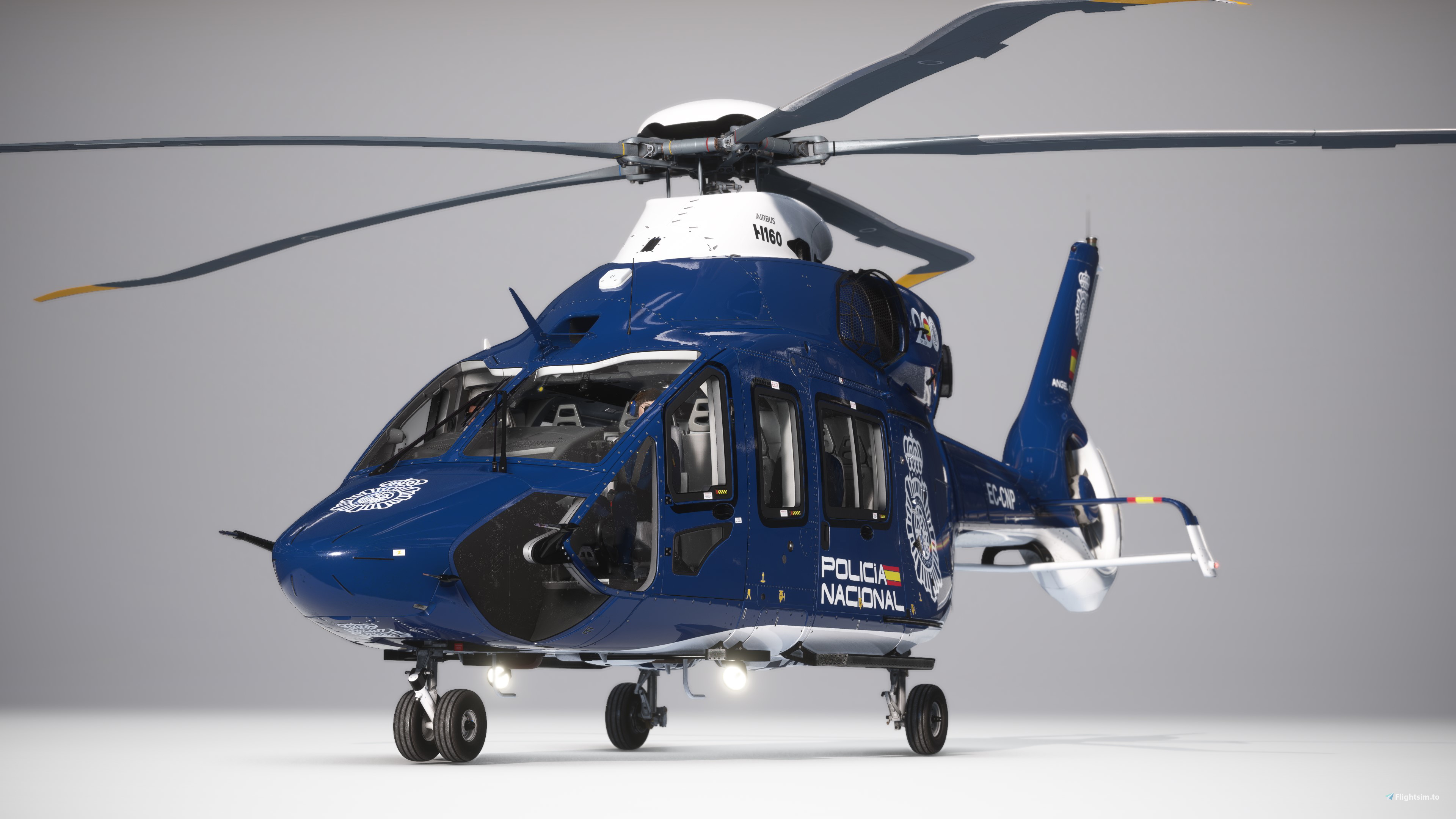 Airbus H160 | Spain | Policia Nacional | Fictional | v2 | 8K - MSFS Add ...