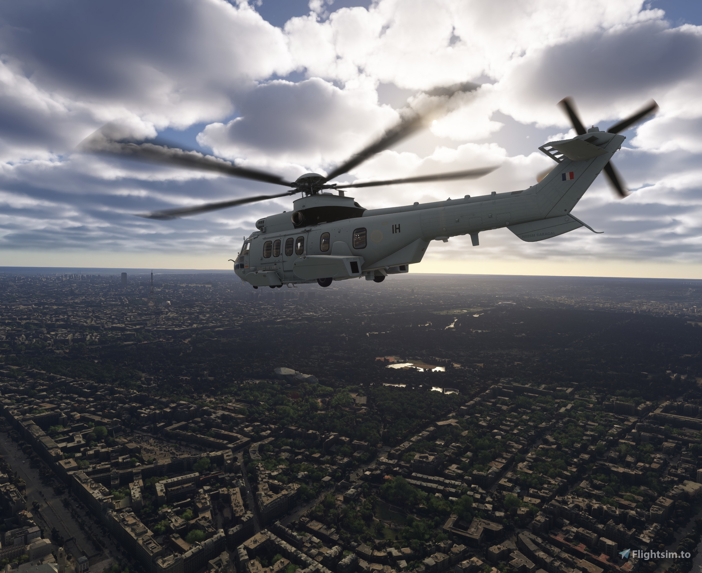 Airbus H225 | Armee de l'Air - H225M Caracal IH | 8k for Microsoft Flight Simulator | MSFS
