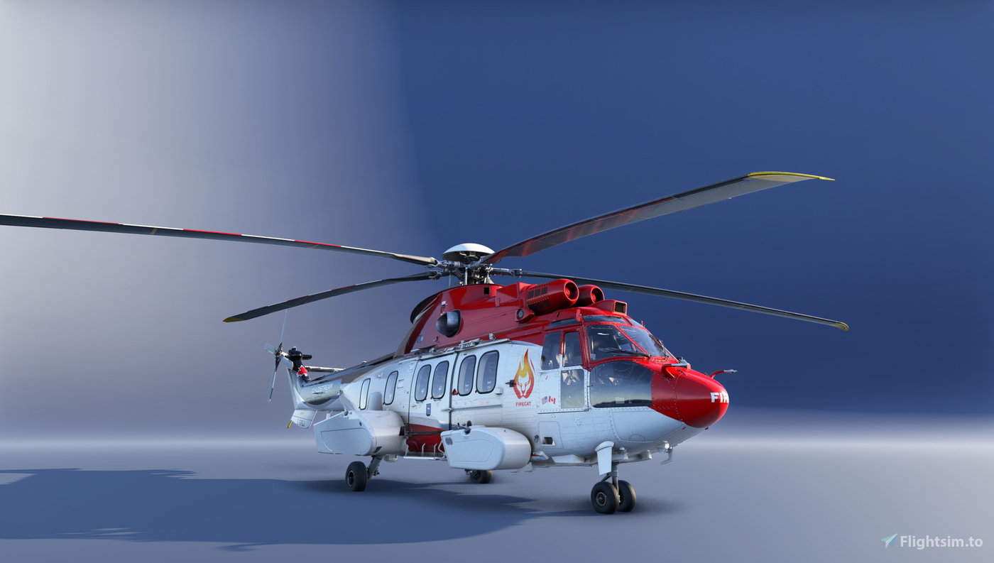 Airbus H225 | Coldstream Helicopters C-GRGJ FIRECAT | 8k for Microsoft ...