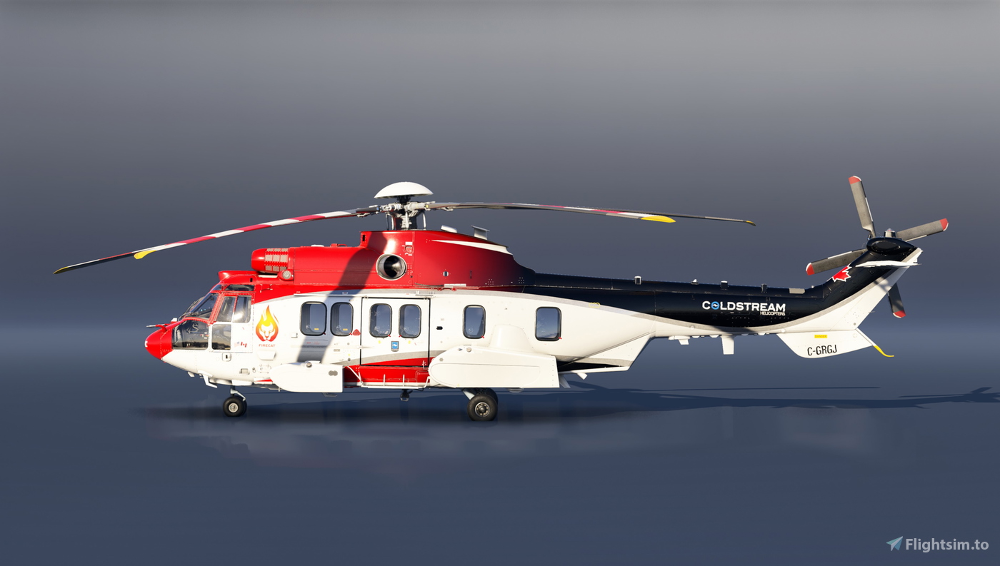 Airbus H225 | Coldstream Helicopters C-GRGJ FIRECAT | 8k for Microsoft ...