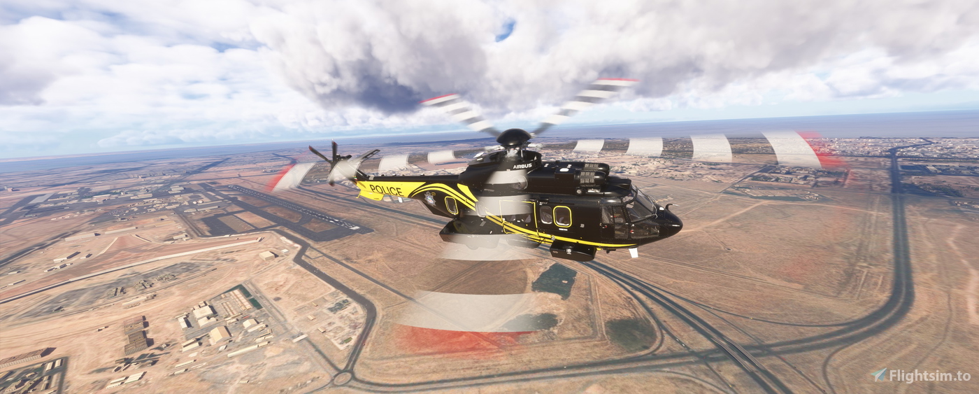 Airbus H225 | Kuwait Police KMOI-08 | 8k for Microsoft Flight Simulator ...