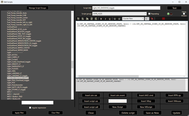Airbus H225 Axis and Ohs Script for MSFS 2024 for Microsoft Flight ...