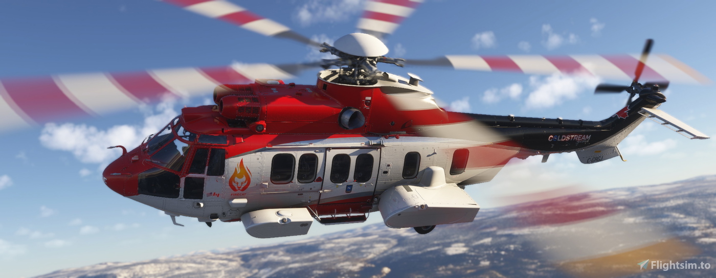 Airbus H225 | Coldstream Helicopters C-GRGJ FIRECAT | 8k for Microsoft ...