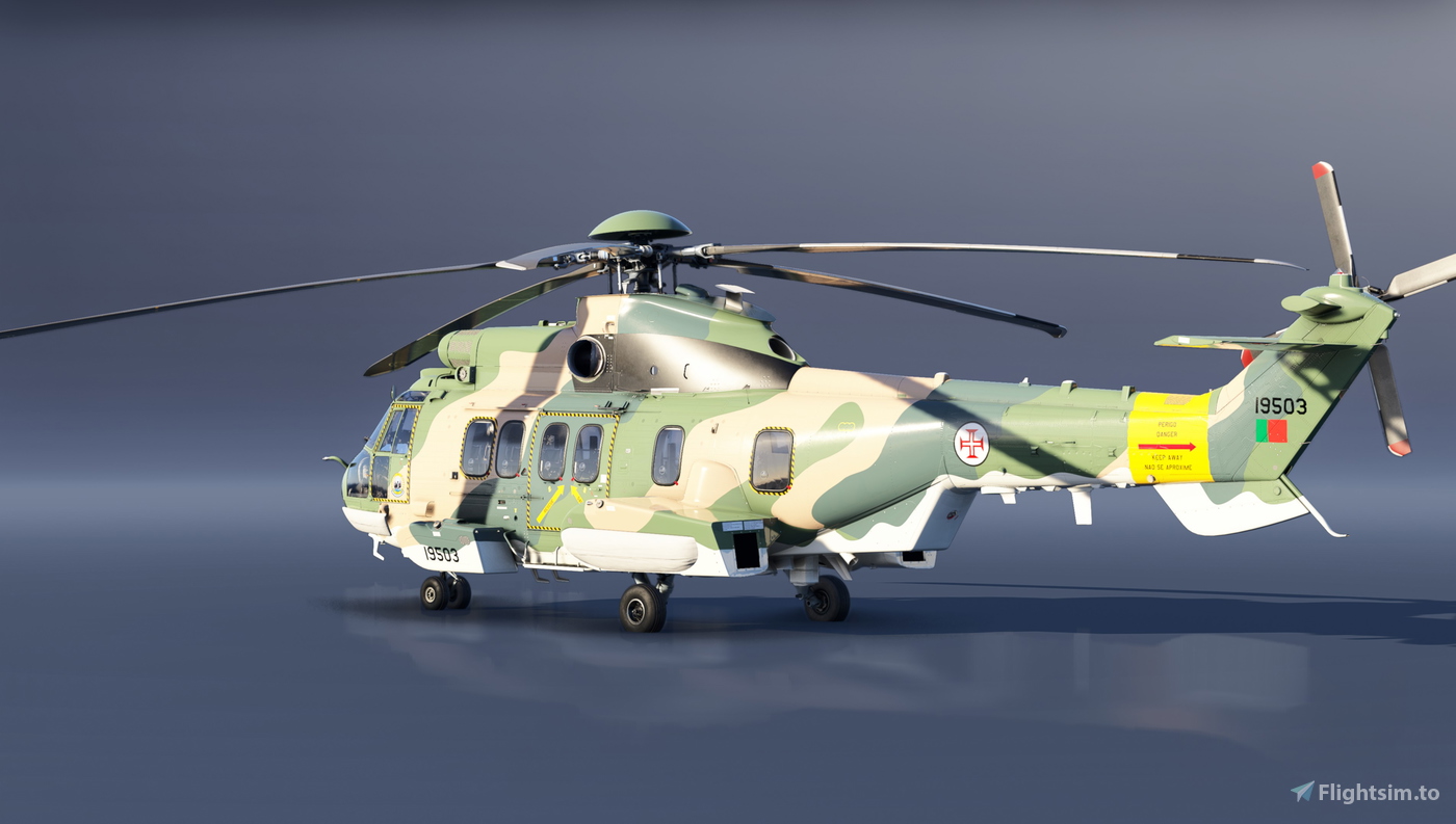 Airbus H225 | FAP 19503 | 8k | v.1.1 for Microsoft Flight Simulator | MSFS