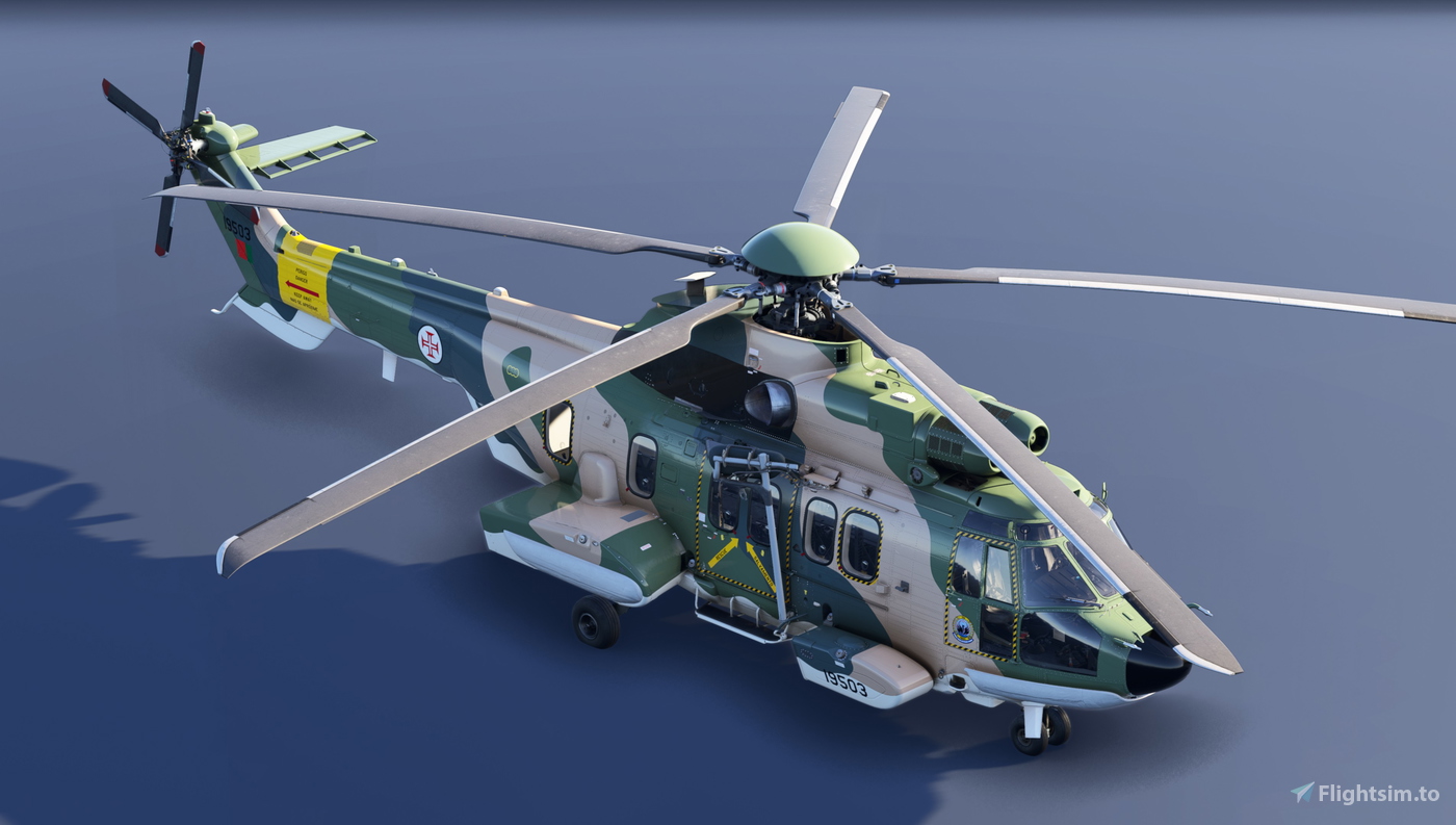 Airbus H225 | FAP 19503 | 8k | v.1.1 for Microsoft Flight Simulator | MSFS