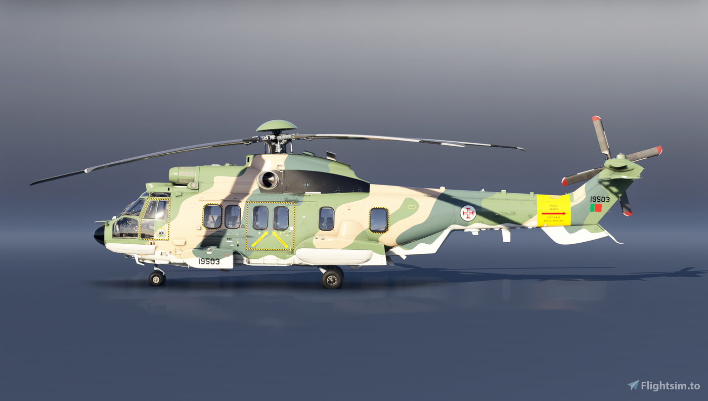 Airbus H225 | FAP 19503 | 8k | v.1.1 for Microsoft Flight Simulator | MSFS