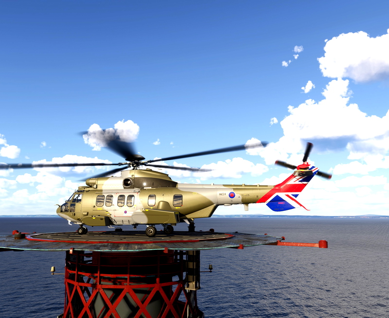 Airbus H225 | RAF Puma 50th Anniversary XW224 | 8k | v2 for Microsoft ...