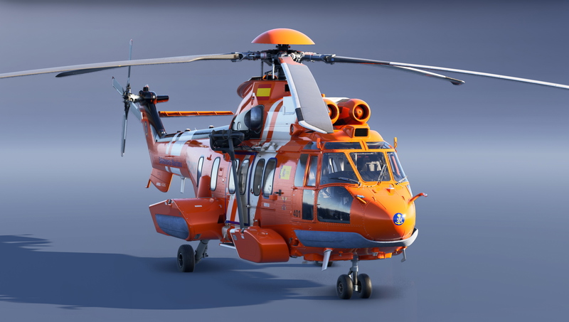 Airbus Helicopter H225 Liveries for Microsoft Flight Simulator | MSFS