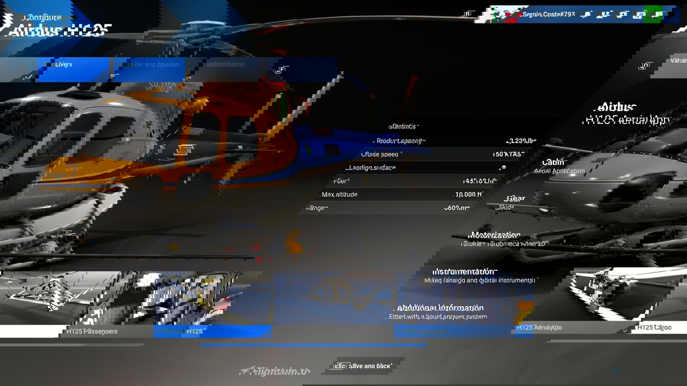Airbus H_125 Mobflght keybinds for Microsoft Flight Simulator | MSFS