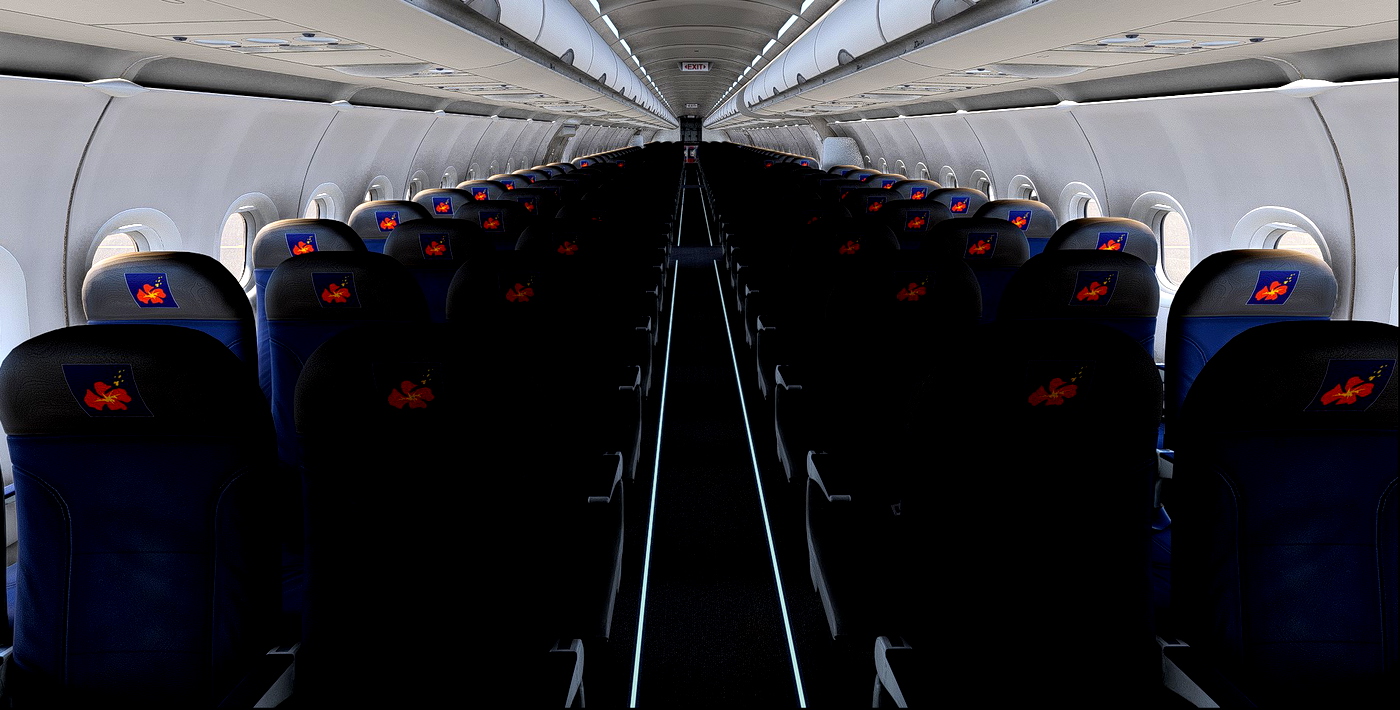 Aircalin Fenix A321 F-OGRA w/Cabin (Fictional) for Microsoft Flight ...