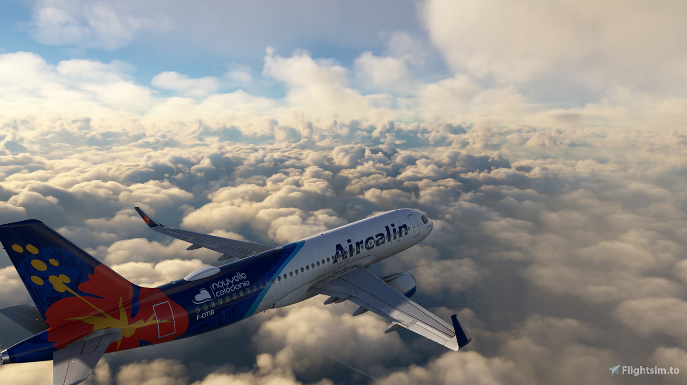 Aircalin Livery (F-OTIB) CFM - (B2 Fenix) for Microsoft Flight ...