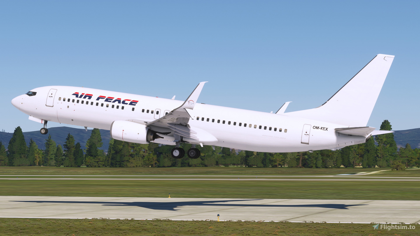 AirExplore Air Peace B738 PMDG NG3 OM-KEX for Microsoft Flight ...