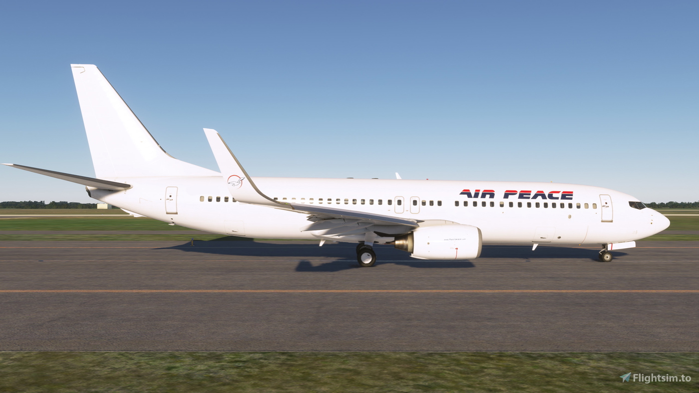 AirExplore Air Peace B738 PMDG NG3 OM-NEX para Microsoft Flight ...