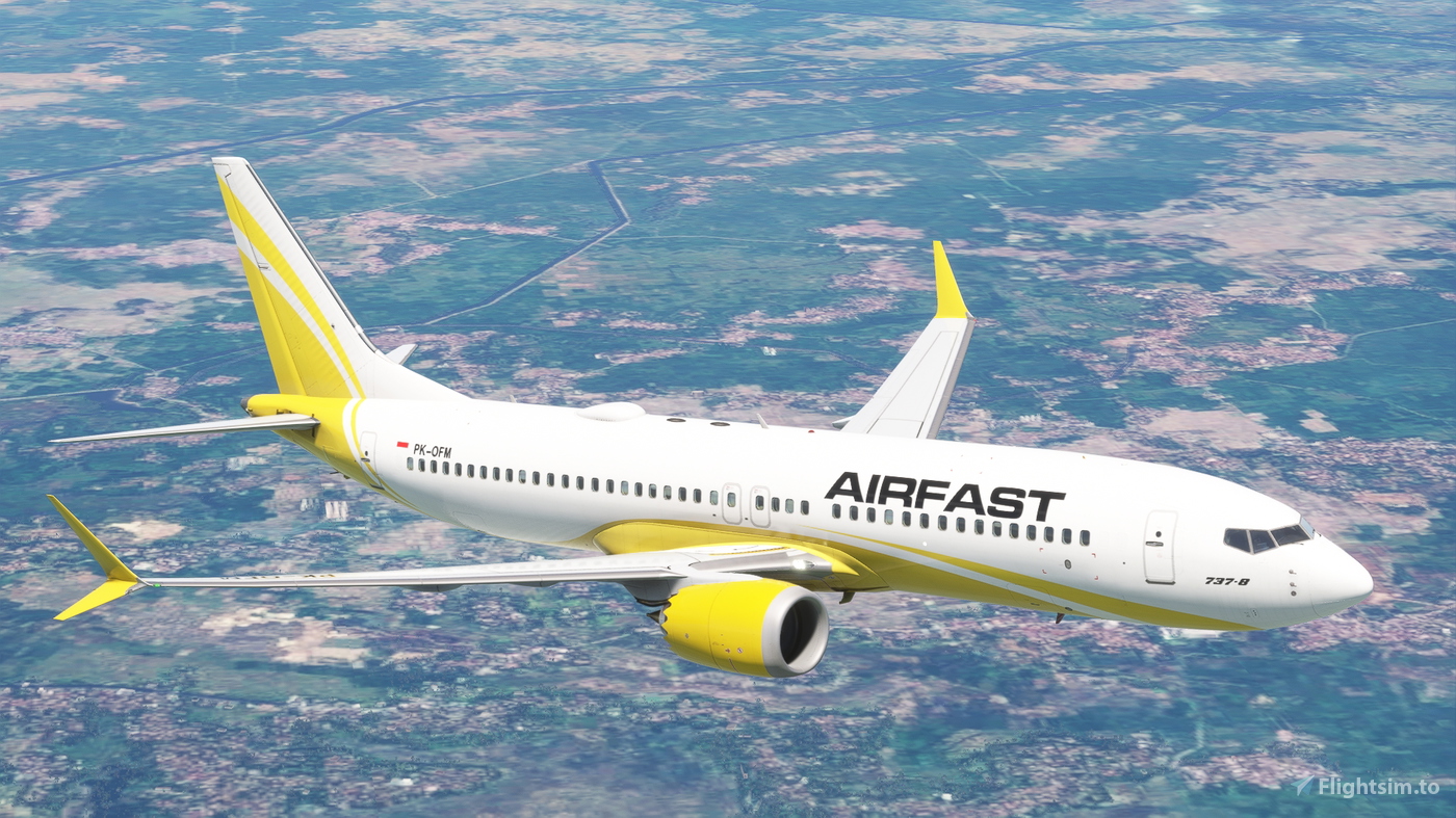 Airfast Indonesia PK-OFM 对于 Microsoft Flight Simulator | MSFS