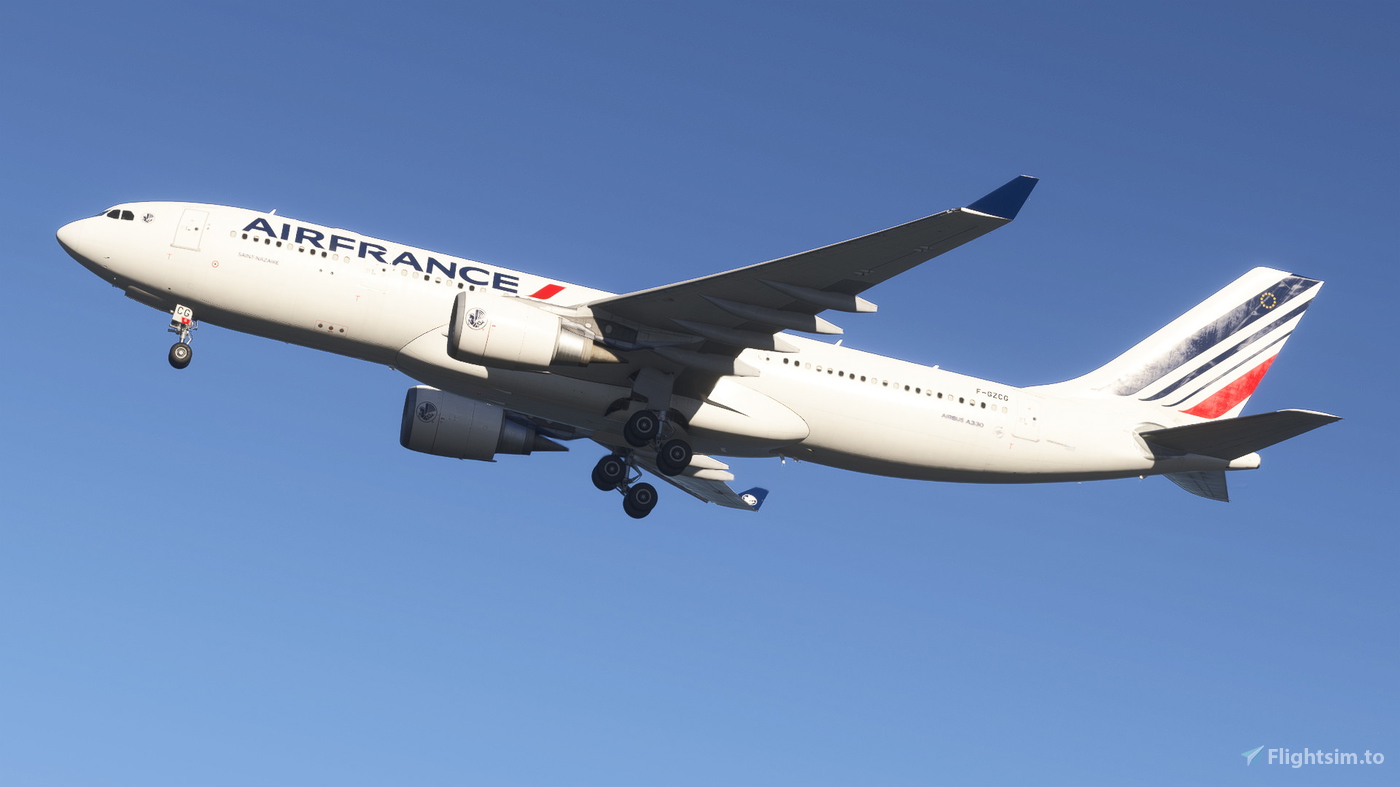 Air France [Pack] w/cabin | A330-200 GE inibuilds/microsoft pour ...