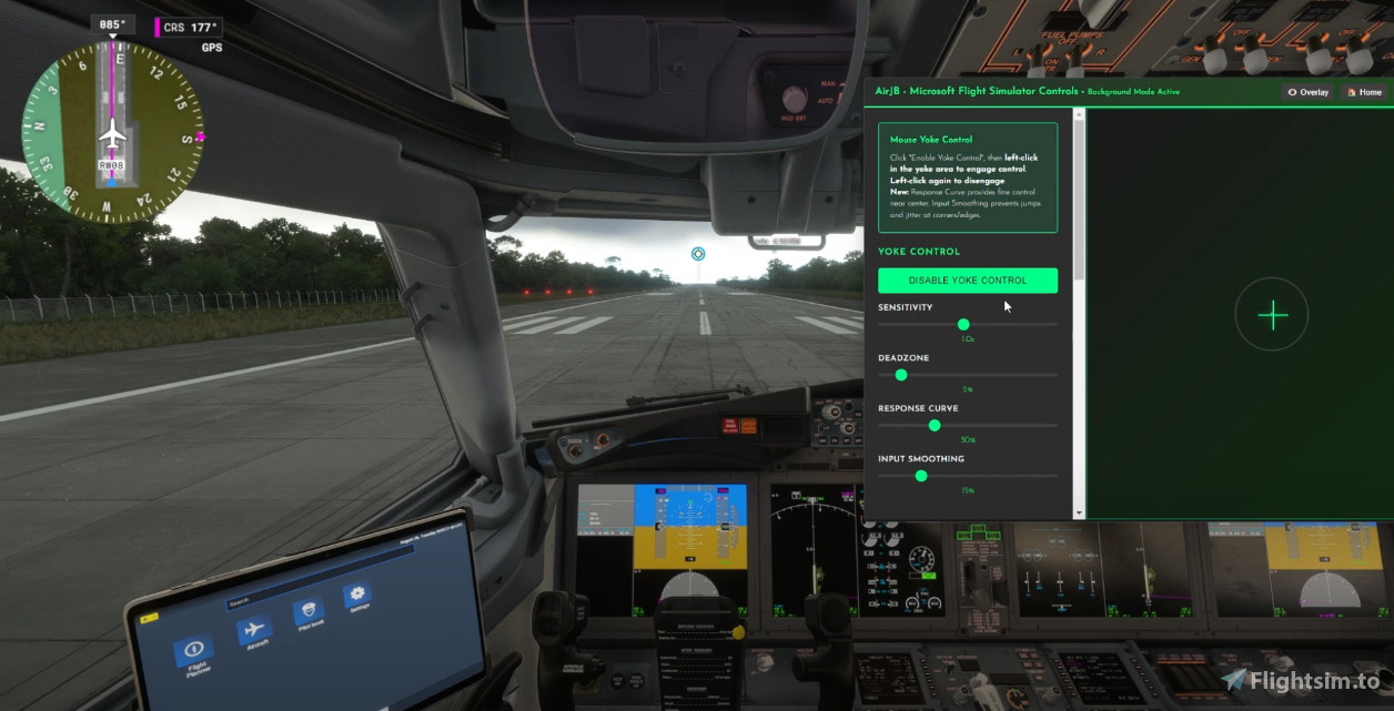 AirJB - Mouse Control - Mouse yoke for Microsoft Flight Simulator | MSFS