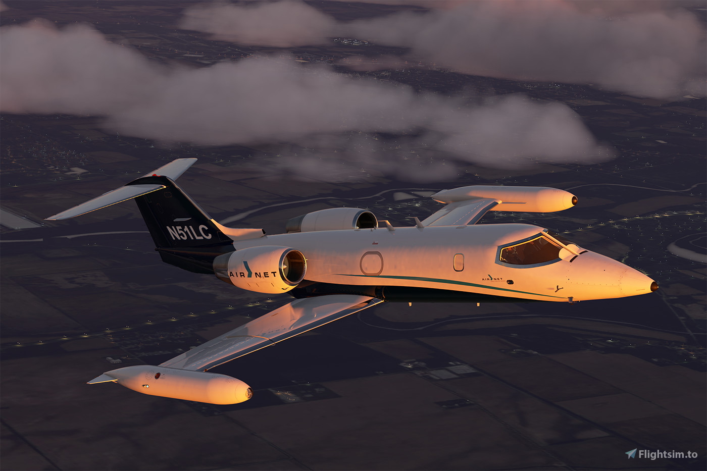 AirNet Megapack - CARGO - Flysimware Learjet 35A dla Microsoft Flight ...