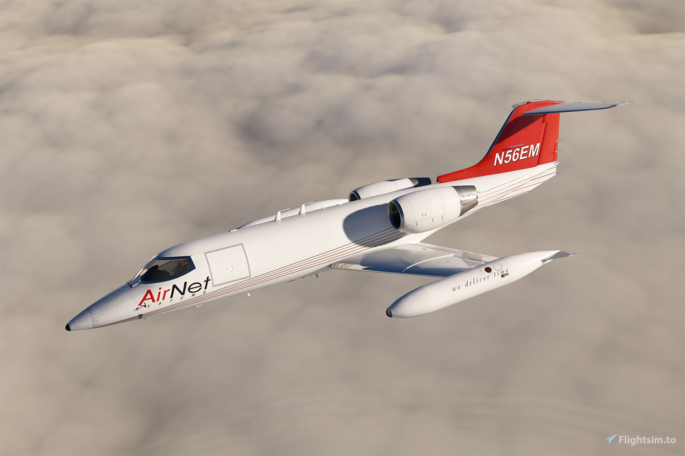 AirNet Megapack - CARGO - Flysimware Learjet 35A for Microsoft Flight ...