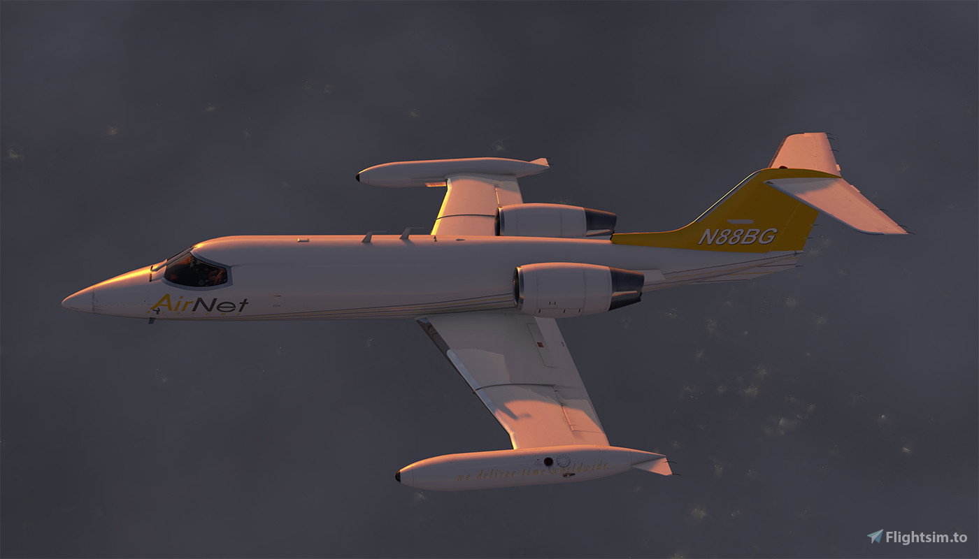AirNet Megapack - CARGO - Flysimware Learjet 35A for Microsoft Flight ...