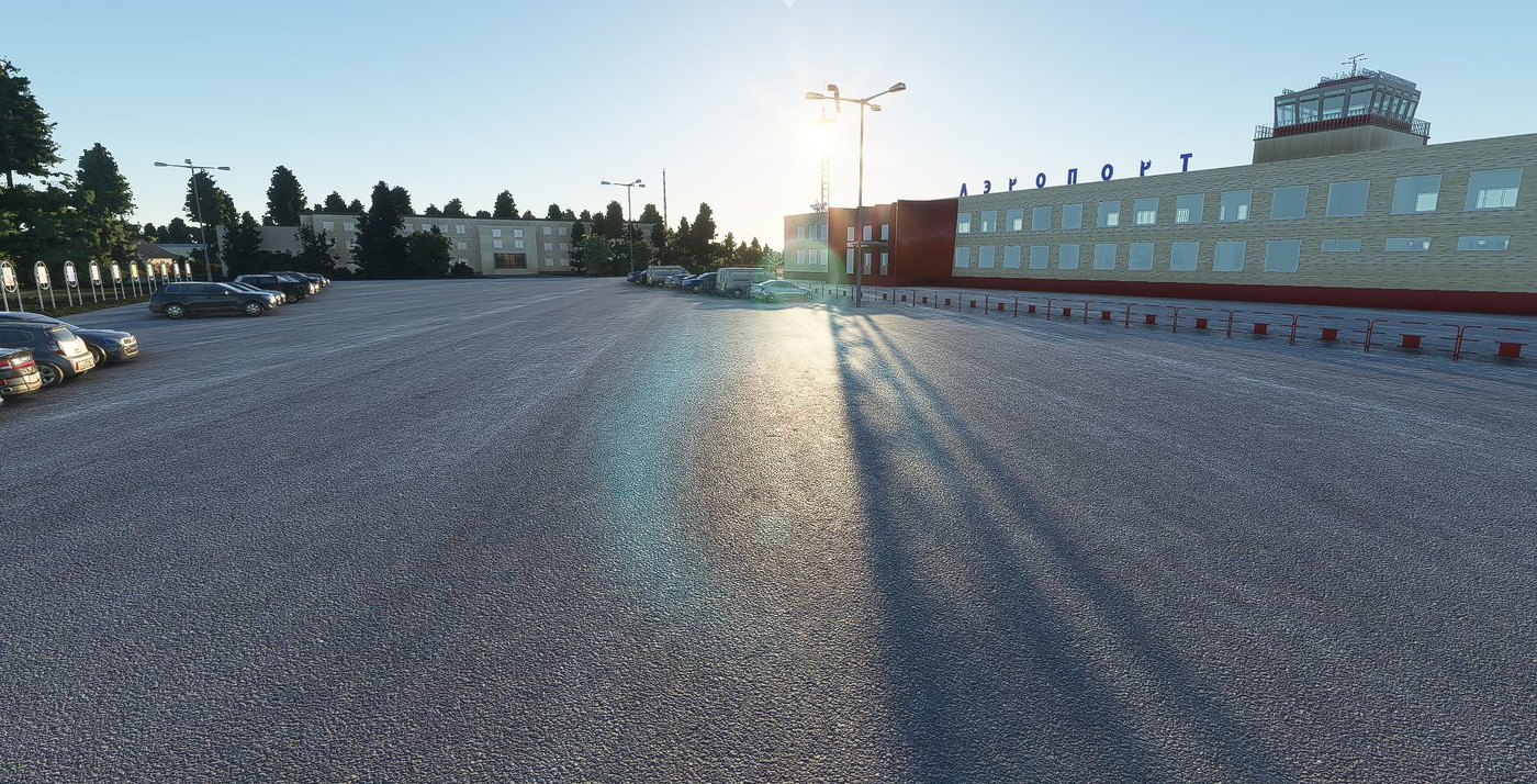 Airport Usinsk. ICAO UUYS for Microsoft Flight Simulator | MSFS