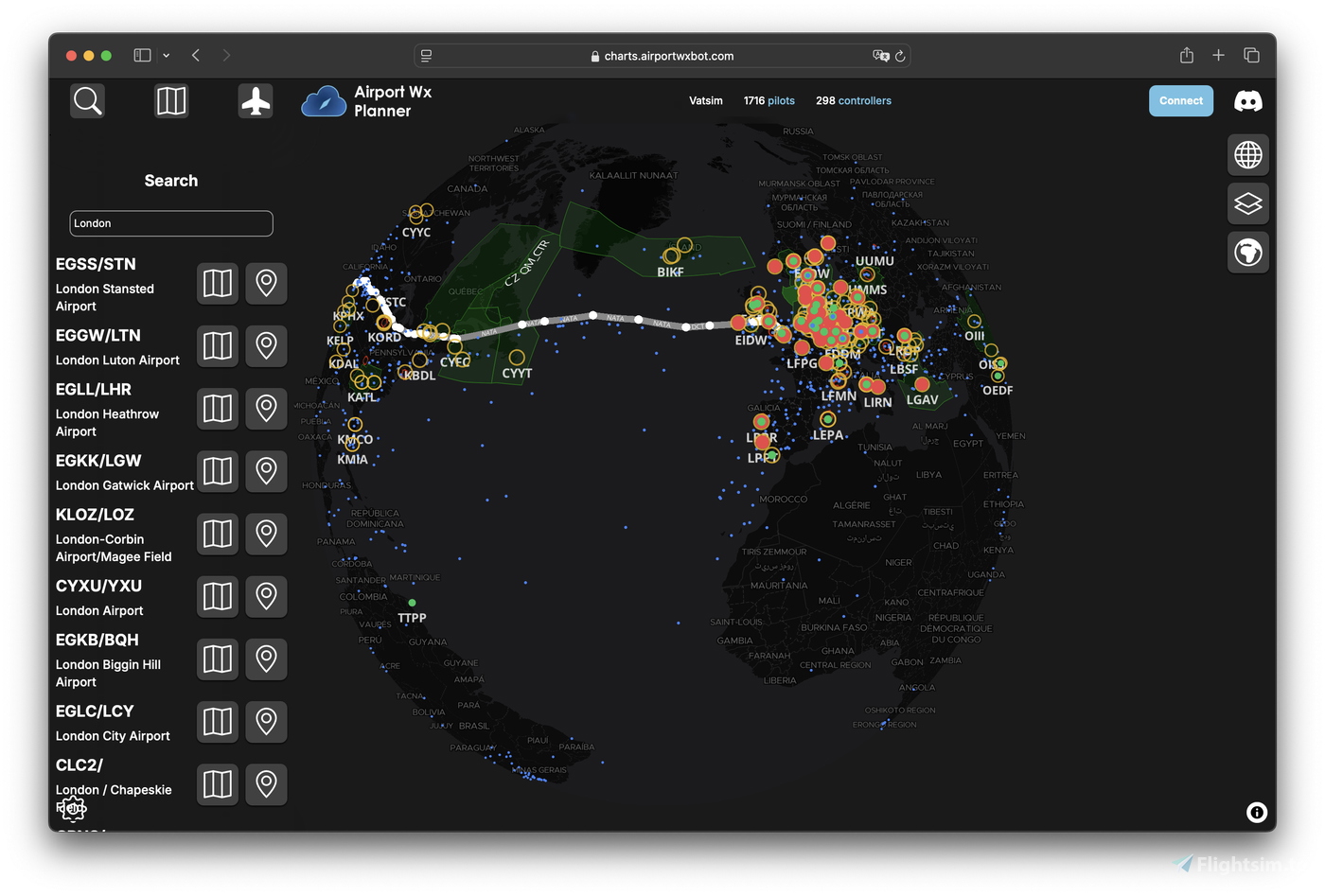Airport Wx Planner - Charts for Microsoft Flight Simulator | MSFS