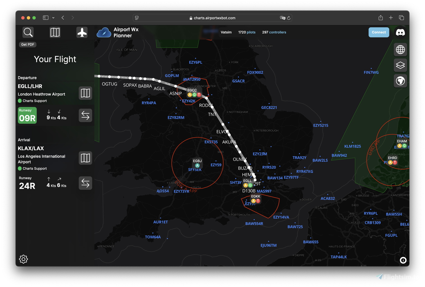 Airport Wx Planner - Charts for Microsoft Flight Simulator | MSFS