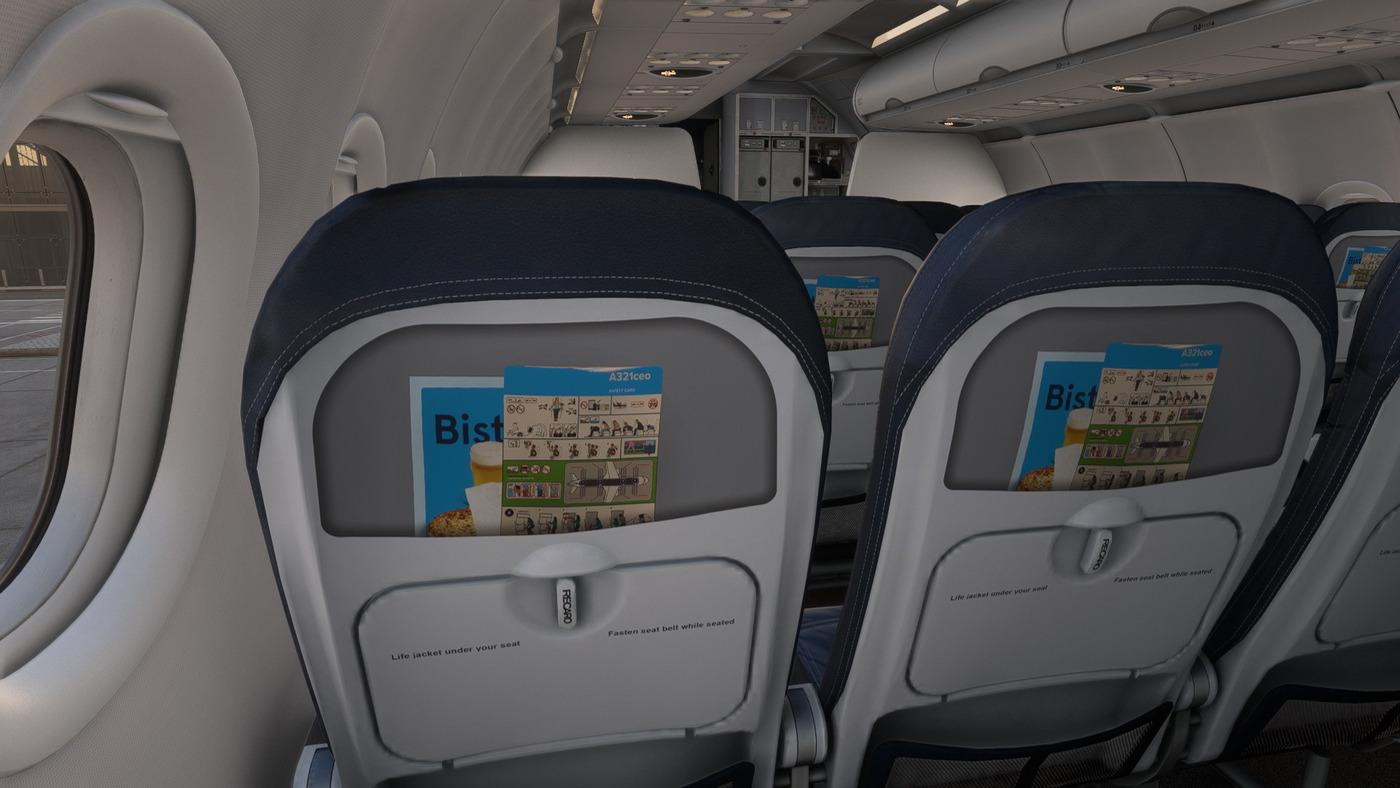 VA AirSoar D-EASF + D-EAFH [Pack] w/Cabin Fenixsim A321 SL V2[8K] for ...