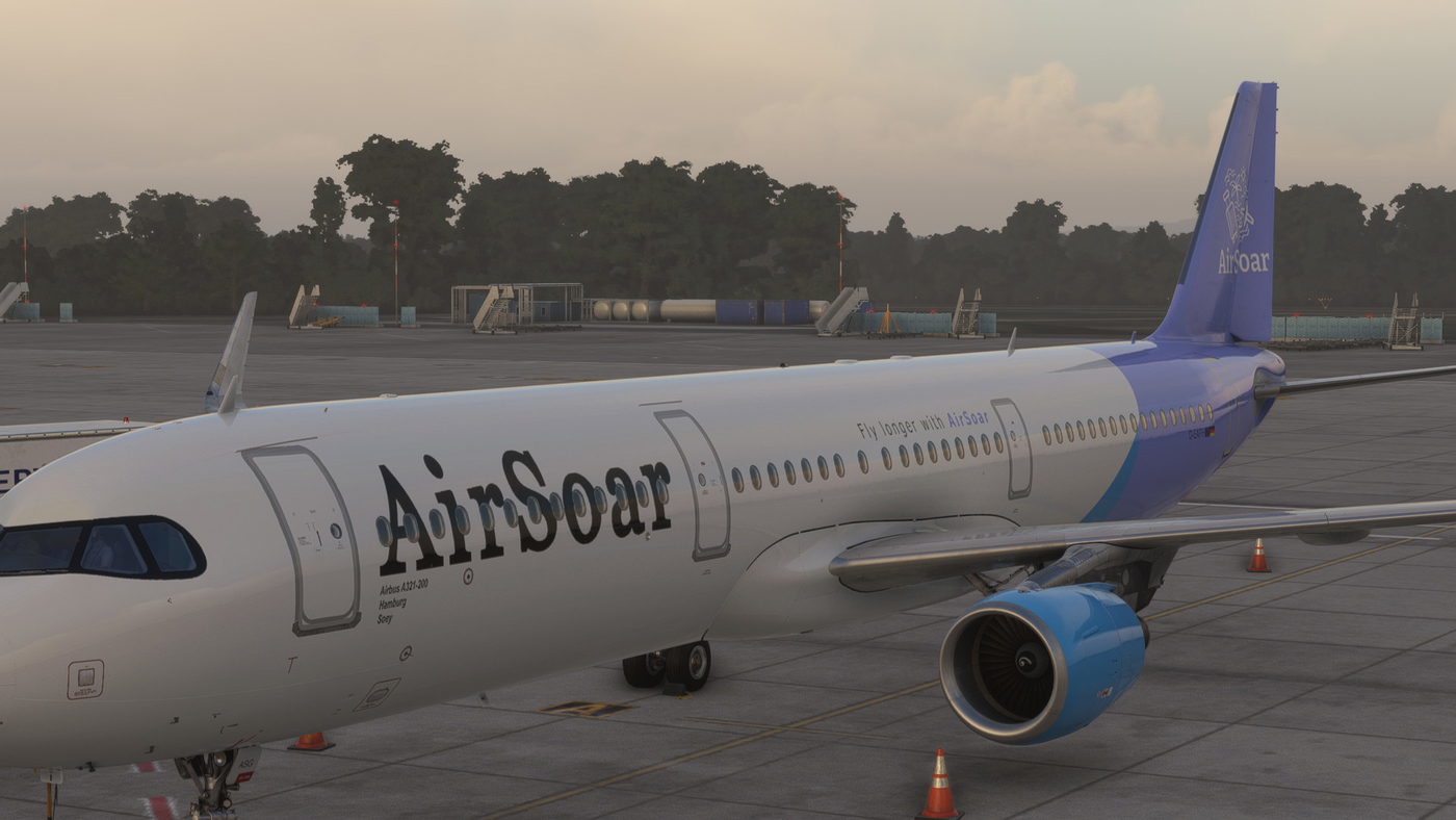 VA AirSoar D-EASF + D-EAFH [Pack] w/Cabin Fenixsim A321 SL V2[8K] for ...