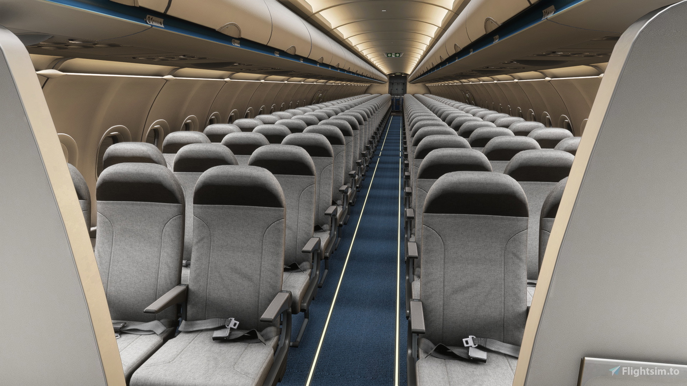 VA AirSoar D-EASG [First Livery] w/Cabin Fenixsim A320 V2[8K] for ...