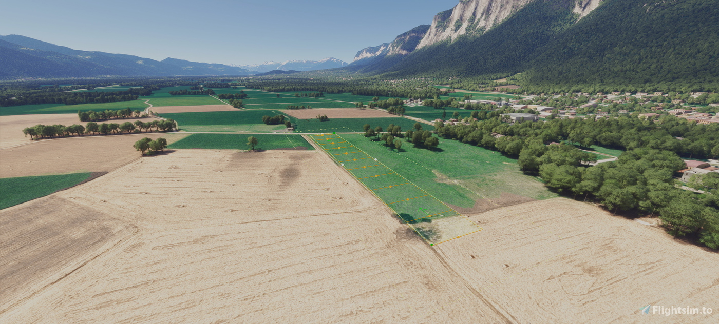 Airstrips near Grenoble (LFLG Le Versoud) pour Microsoft Flight ...