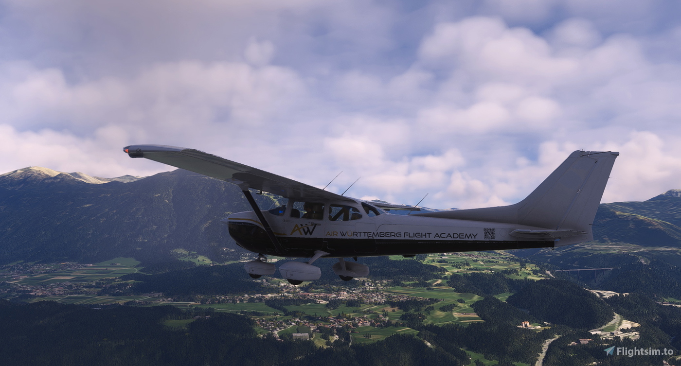 AirWuerttemberg Livery for Cessna C172(Textron Aviation) voor Microsoft ...