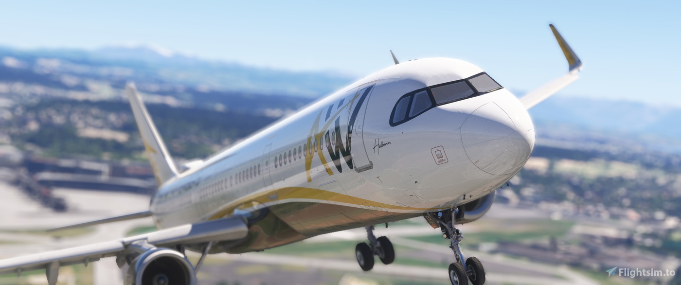 AirWuerttemberg Livery Pack for Airbus A321-200 CFM/IAE/ SL (Fenix) for Microsoft Flight ...