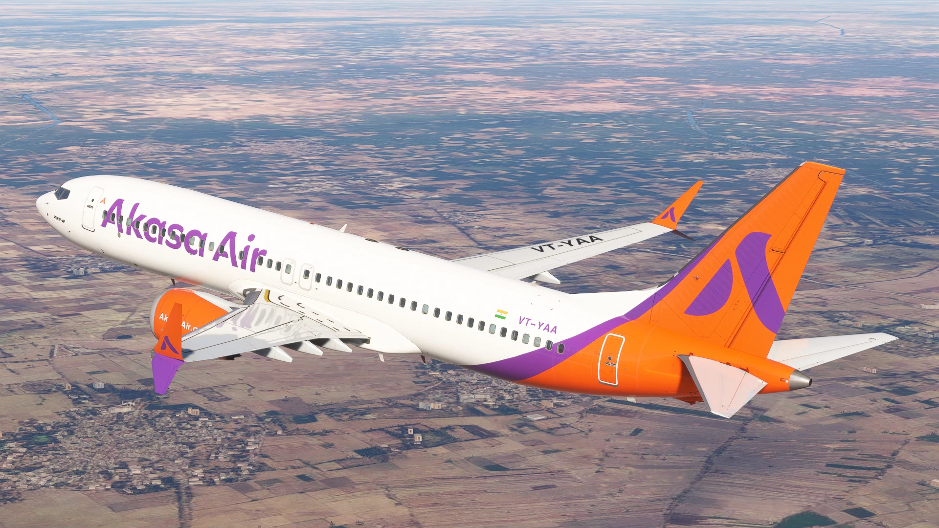 Akasa Air VT-YAA | w/Cabin - MSFS Add-on - Flightsim.to